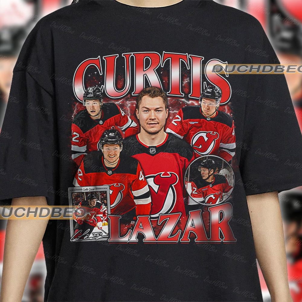 Curtis Lazar Shirt Ice Hockey American Professional Hockey ...