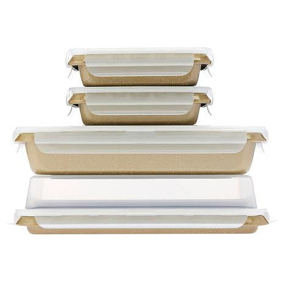 Curtis Stone 8-piece Dura-Bake and Bake, Roast and Store Set Gold ...