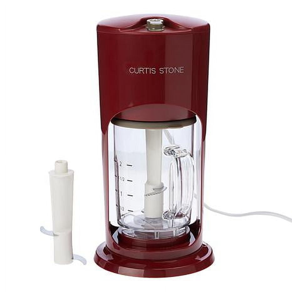 Restored Curtis Stone Frozen Drink Maker & Food Chopper Red ...