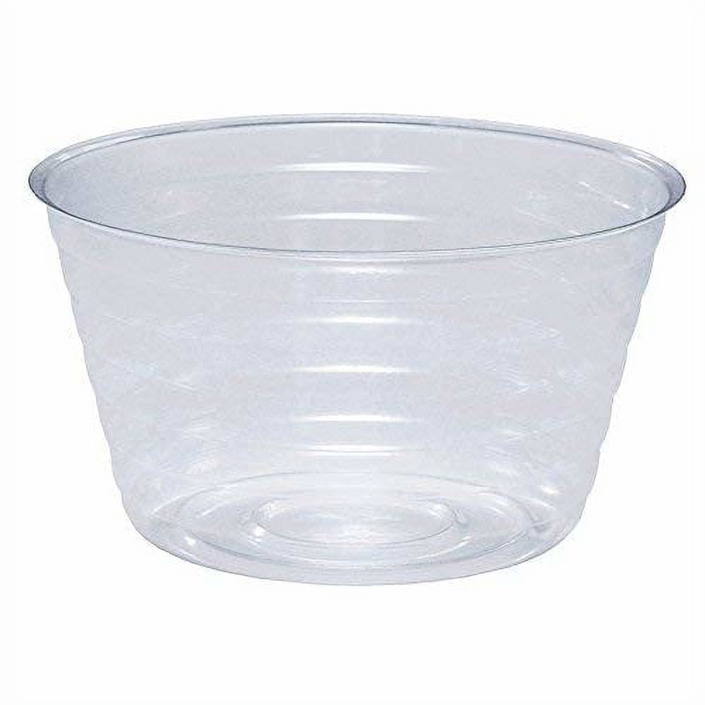 CWP Heavy Gauge Vinyl PVC Plastic Basket Liner, 6-Inch Diameter, Clear ...