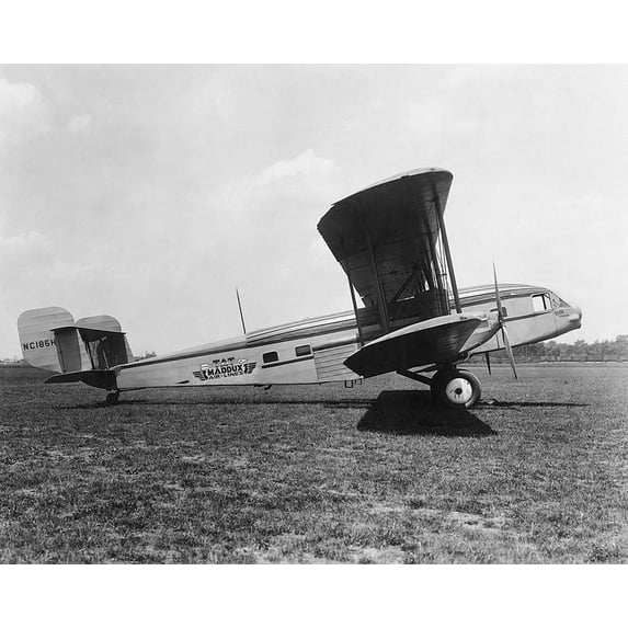Curtiss Condor Aircraft Style - A - 24x36 Inch Laminated Aviation ...