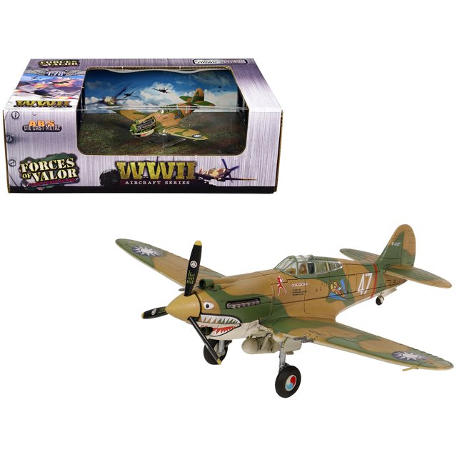 Curtiss P-40B HAWK 81A-2 Aircraft Fighter "WW2 Aircrafts Series" 1/72 ...