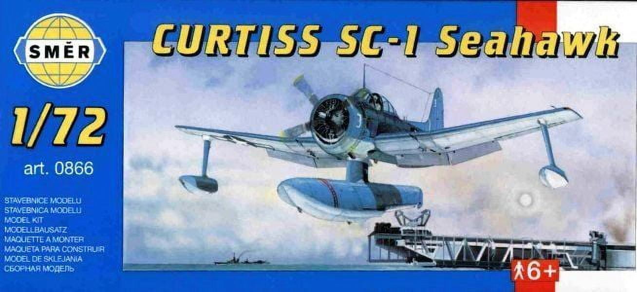 SMER Curtiss SC-1 Seahawk Floatplane Model Kit, 1/72 Scale, Wheels or ...
