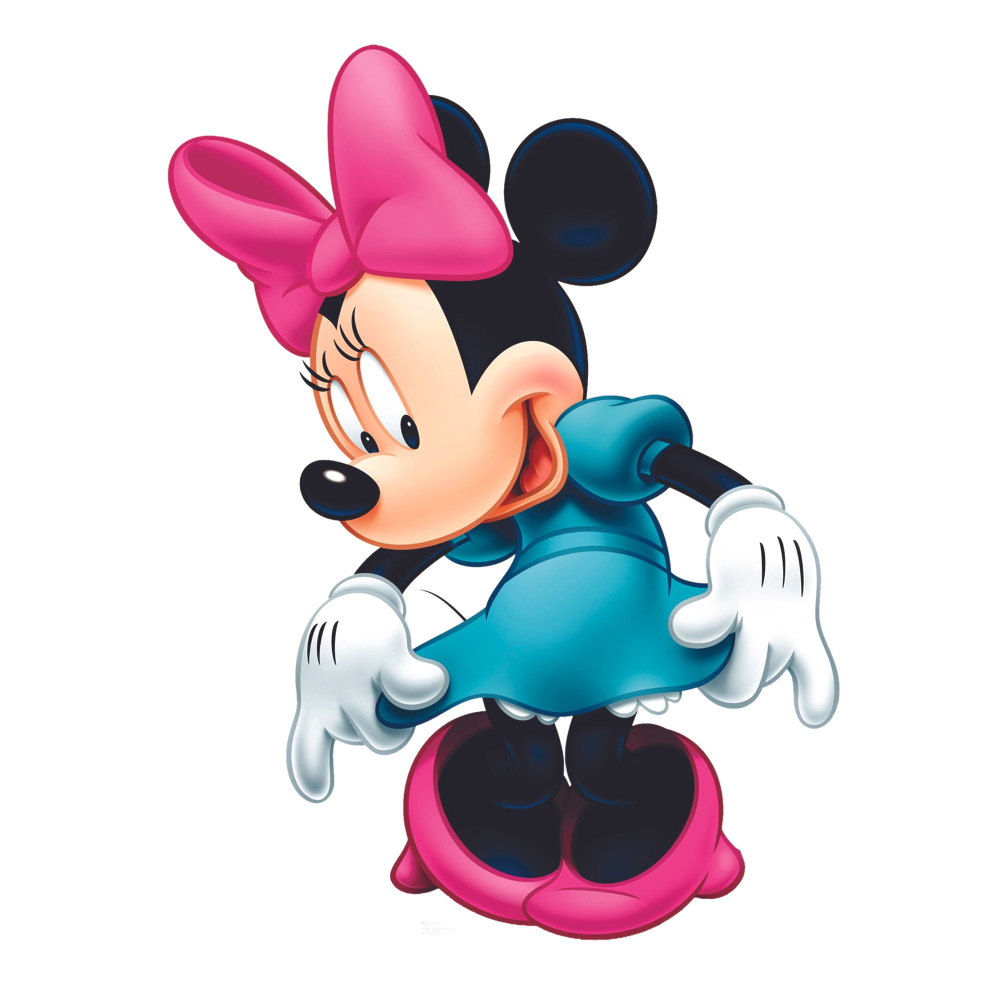 Curtsy Cartoon Characters Decors Wall Sticker Art Design Decal for ...