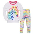 Curuila Kids Boys Girls Two Piece Set Crew Neck Fashion Cartoon Print ...