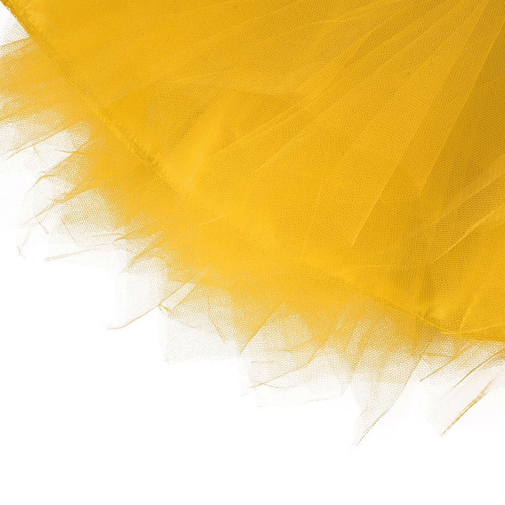 Curuila Kids Toddler Girls Tutu Skirt Mardi Gras Solid Color Elastic ...