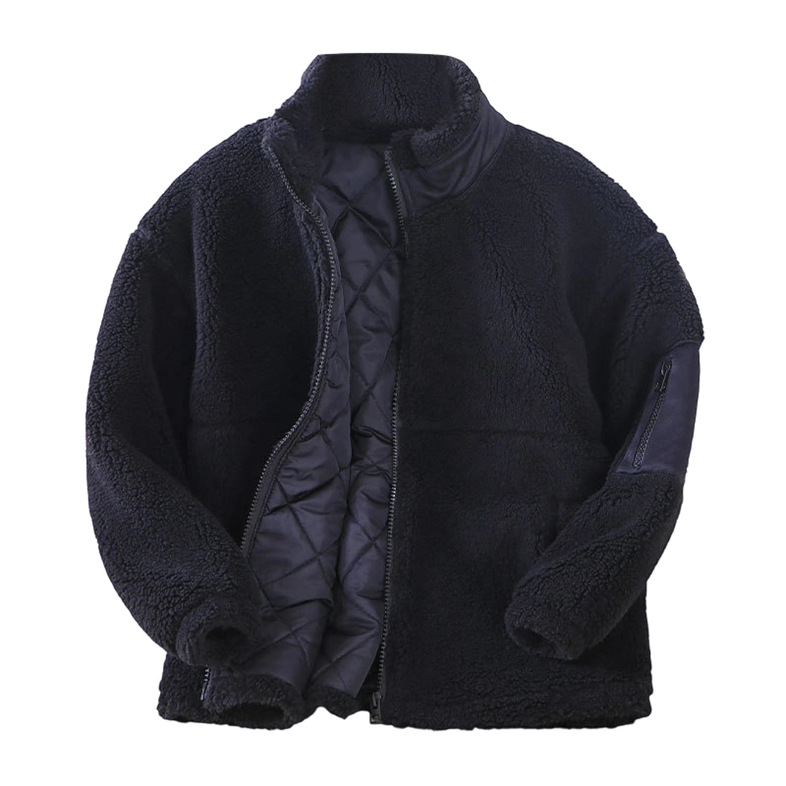 Curuila Toddler Boys Girls Coats Long Sleeve Autumn Winter Solid Color Casual Jacket With Zipper ...