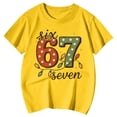 Curuila Toddler Girls Boys T Shirts Crew Neck Number Print Short Sleeve ...