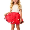 Curuila Toddler Girls Tutu Skirt Mardi Gras Solid Color Carnival ...