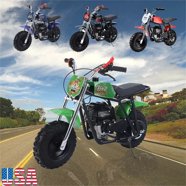 MotoTec 33cc 2-Stroke Gas Powered Pocket Bike Mini Motorcycle Blue - Walmart.com