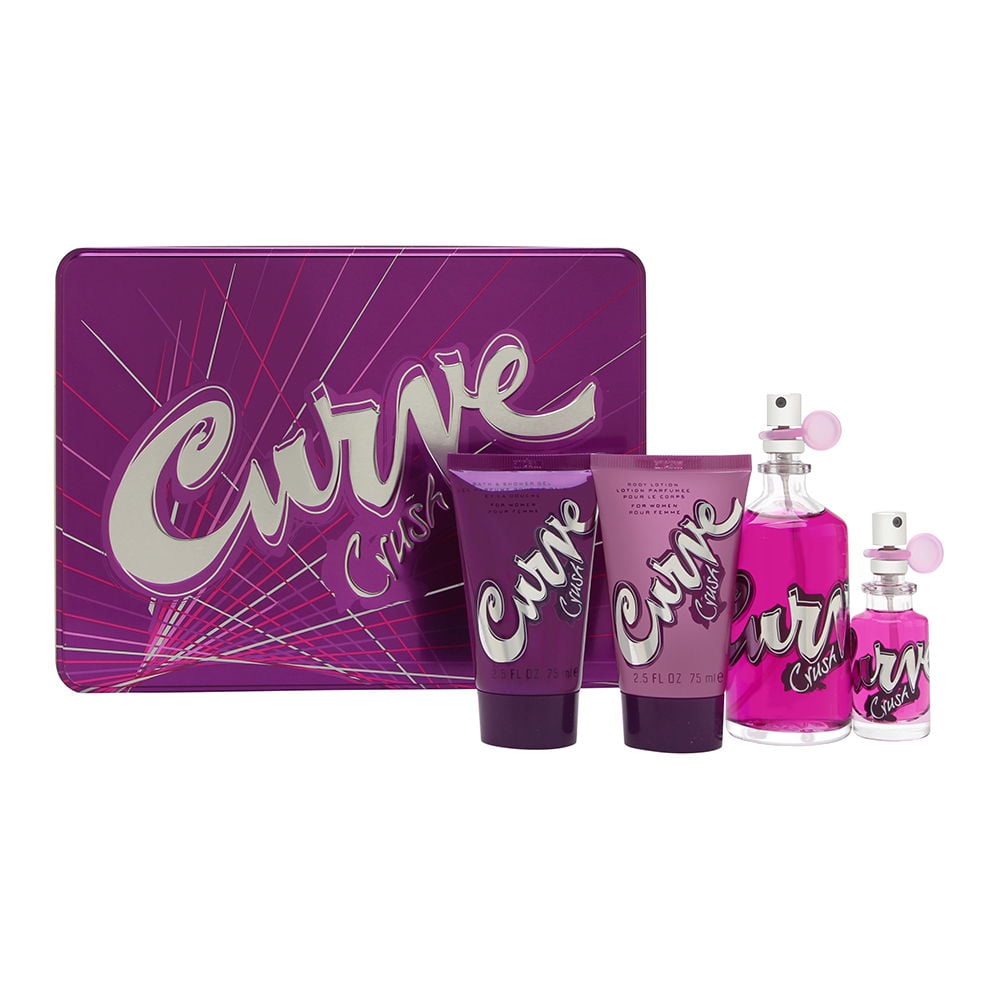 Curve Crush By Liz Claiborne For Women 4 Piece Set Includes 3 4 Oz Eau