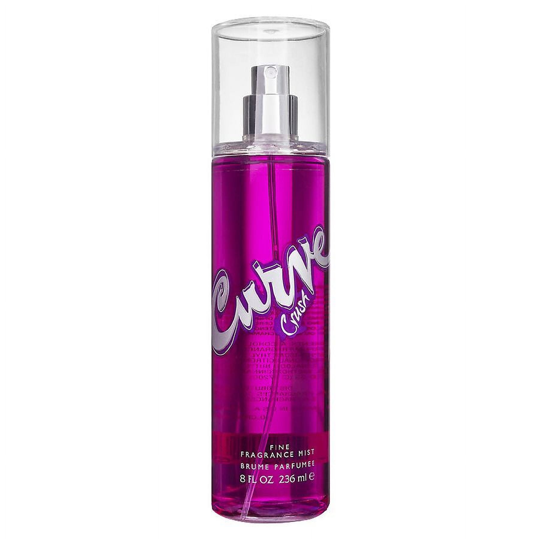 Curve Crush Women's Body Mist Fresh 8.0 fl oz Pack of 3 - Walmart.com