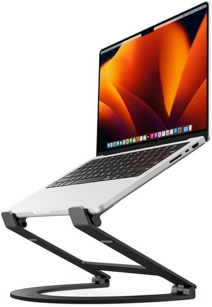 Curve Flex | Ergonomic Height & Angle Adjustable Aluminum Laptop ...