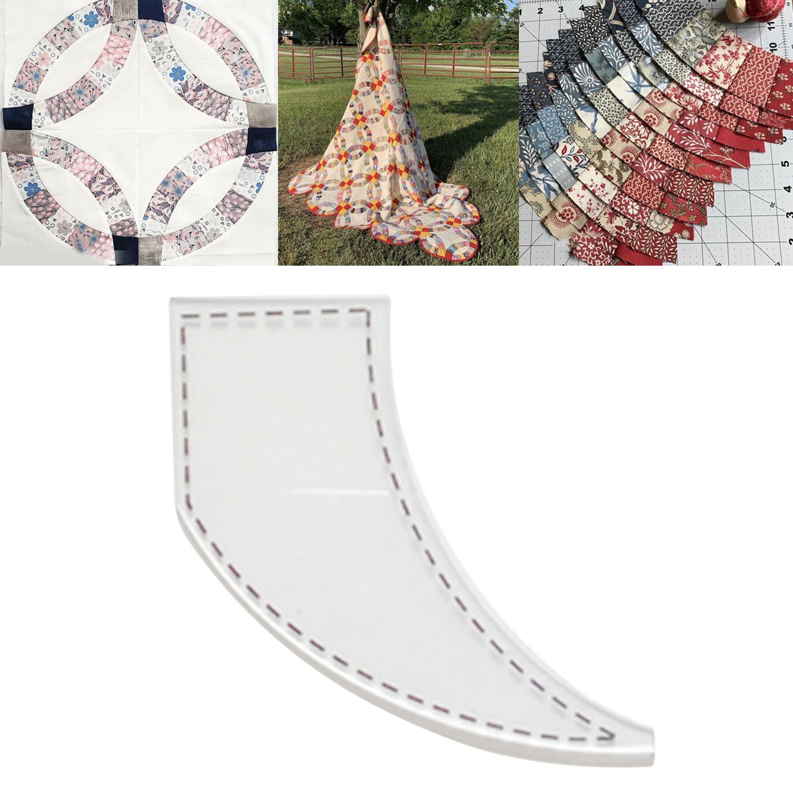 Curve Quilt Template Art Craft Sewing Accessory DIY Hand Patchwork ...