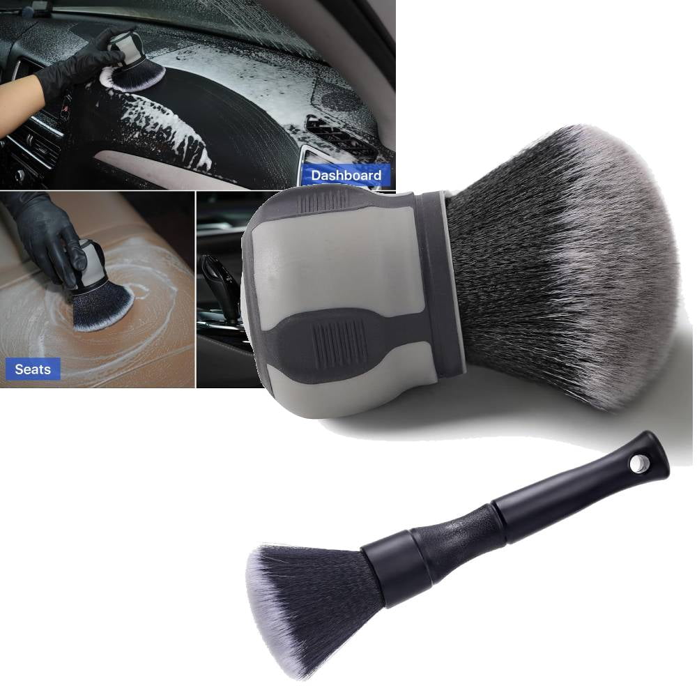 Curveball Detail Brush, Car Ultra Soft Bristles Detailing Brushes, 4PCS ...