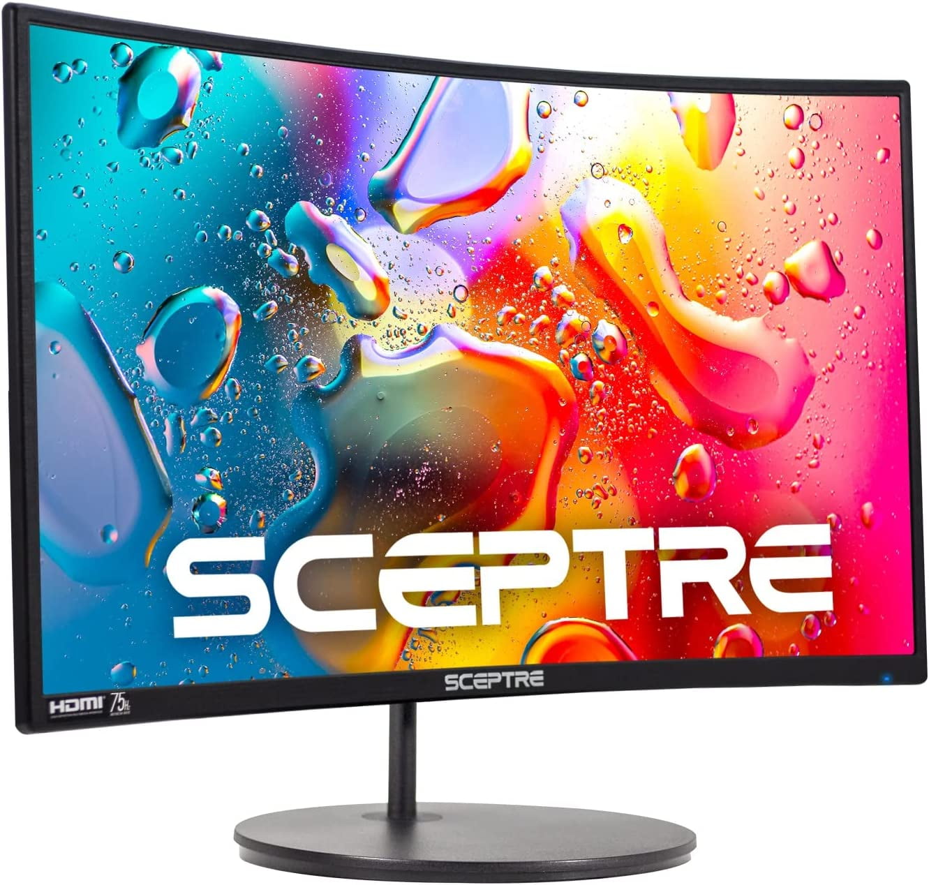 Curved 24-inch Gaming Monitor 1080p R1500 98% sRGB HDMI x2 VGA Build-in ...