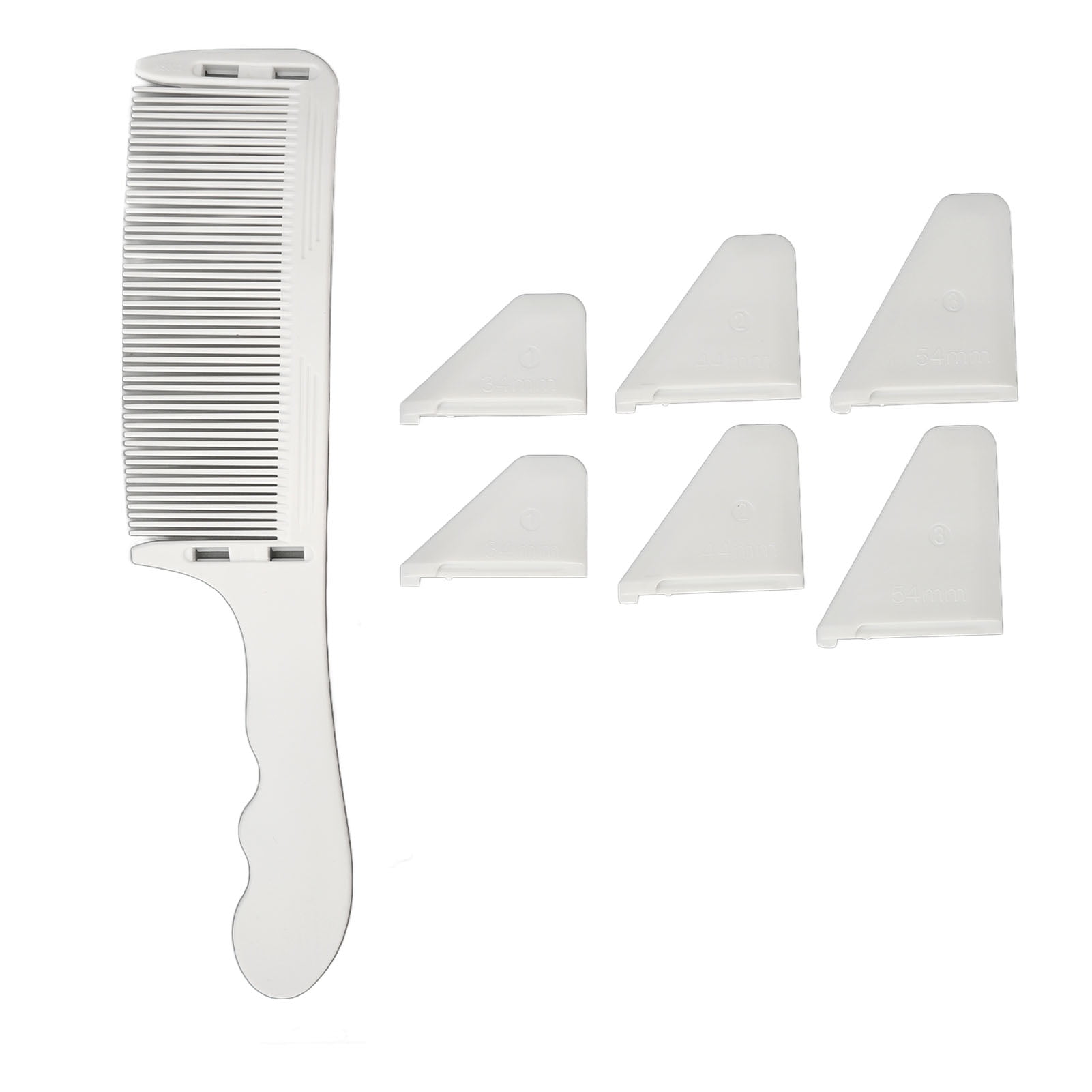 Curved Barber Clipper Comb Flat Top S Shape Professional Hairdressing ...