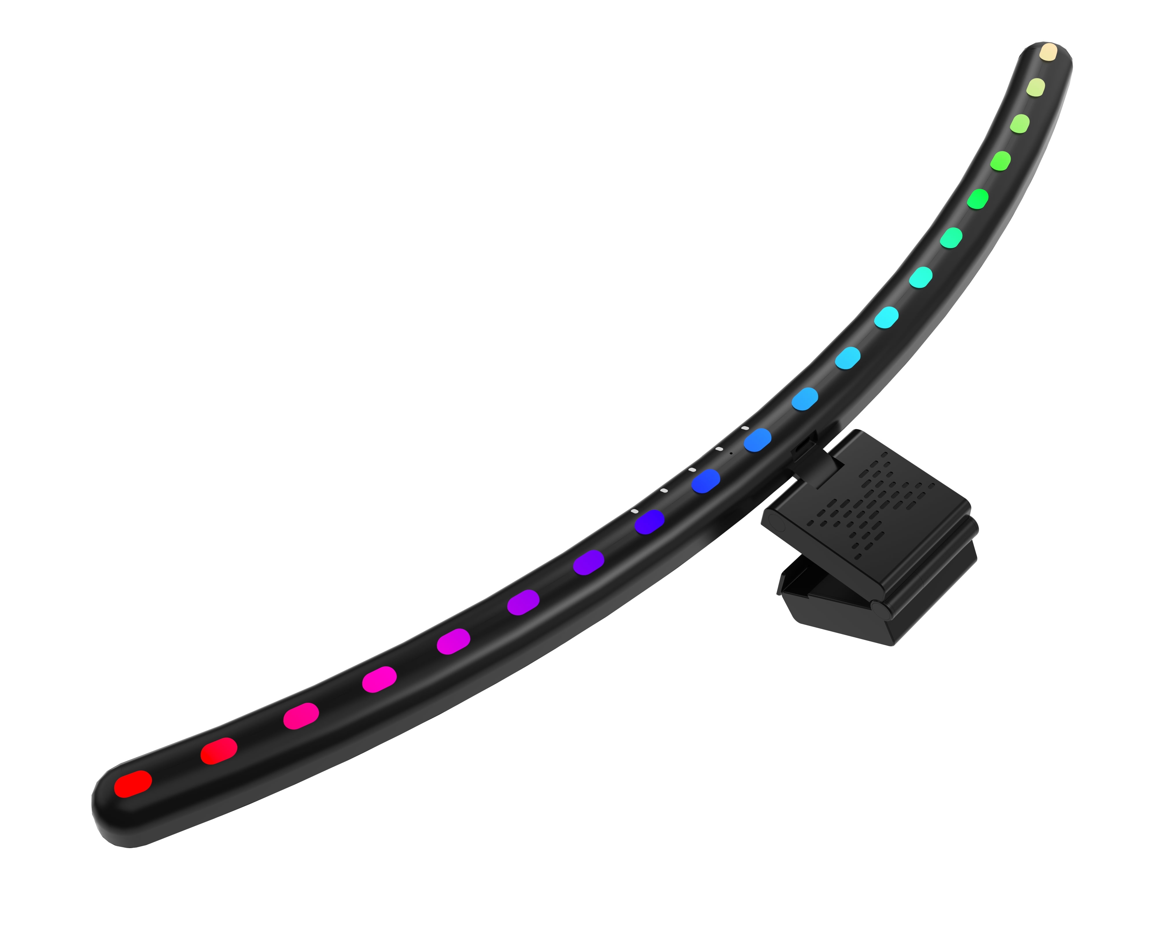 Curved Computer Monitor Light Bar, 23.6In Large Size Curved Screen ...