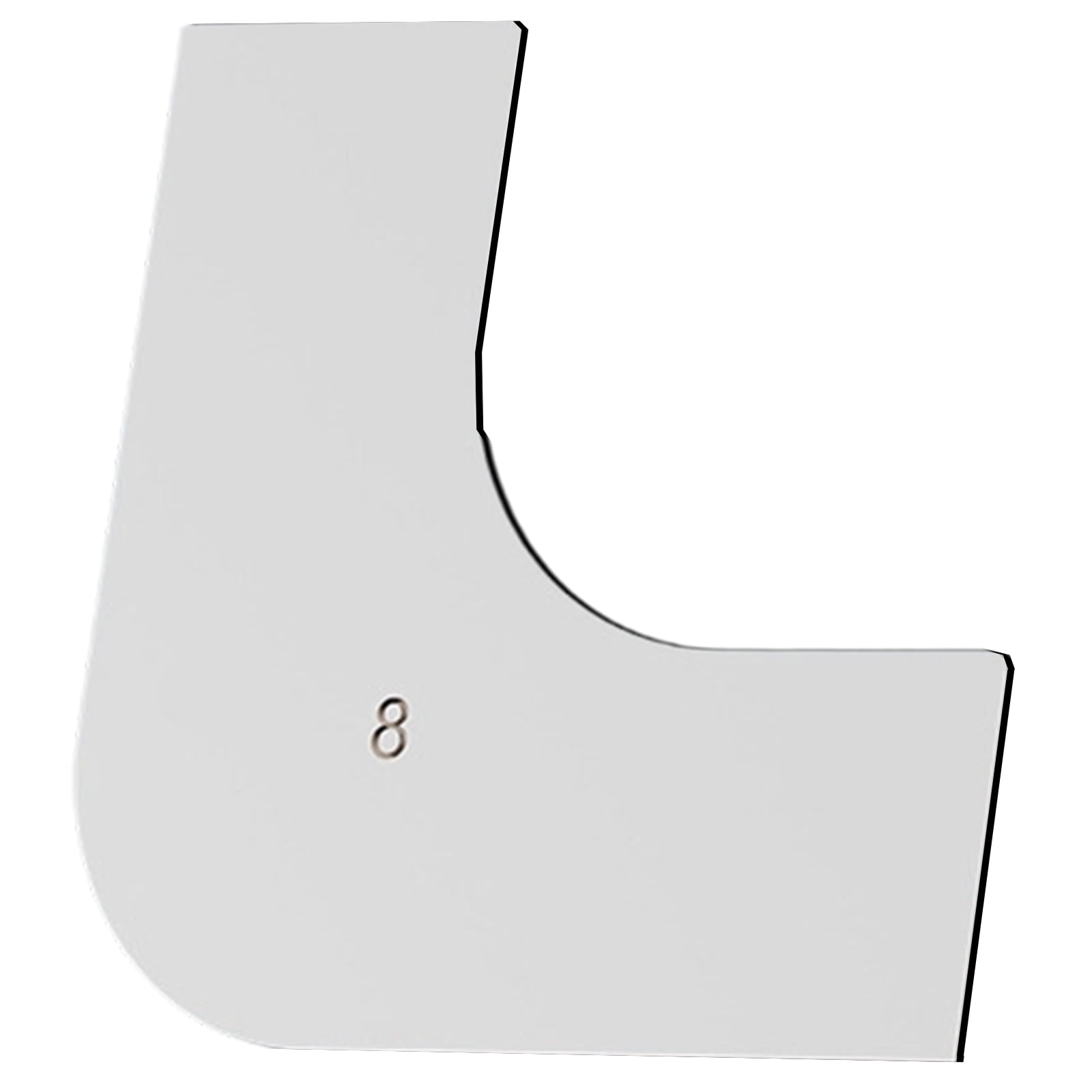 Curved Concrete Trowel Scraper Tool Construction Spatulas for Wall ...