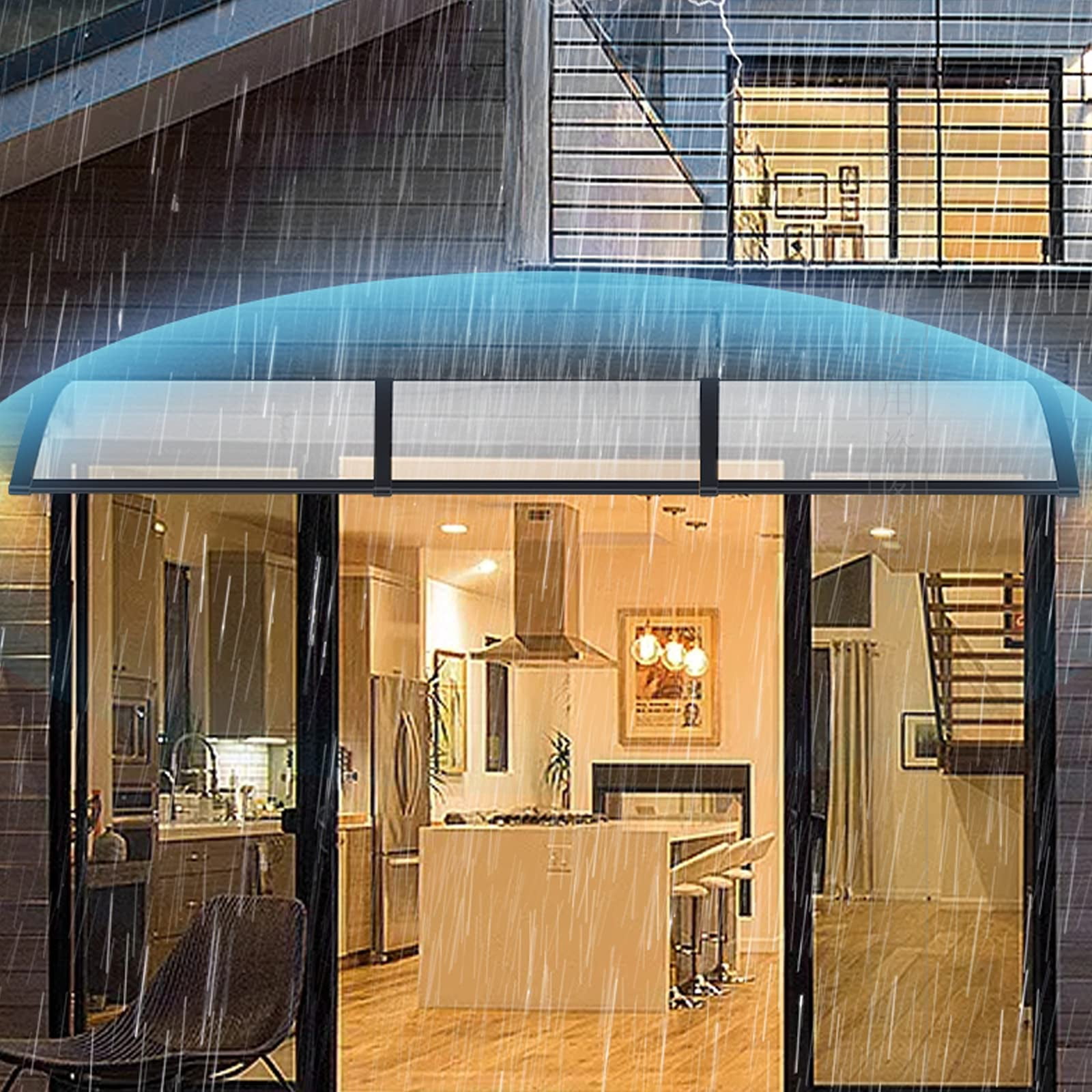 Curved Door Window Awning Door Awning Entry Awning,Outdoor Front Door ...