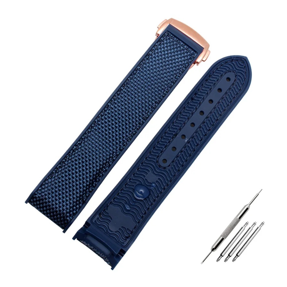 Curved End Strap Fit For Omega Fit For Seamaster 300 Fit For Ocean ...