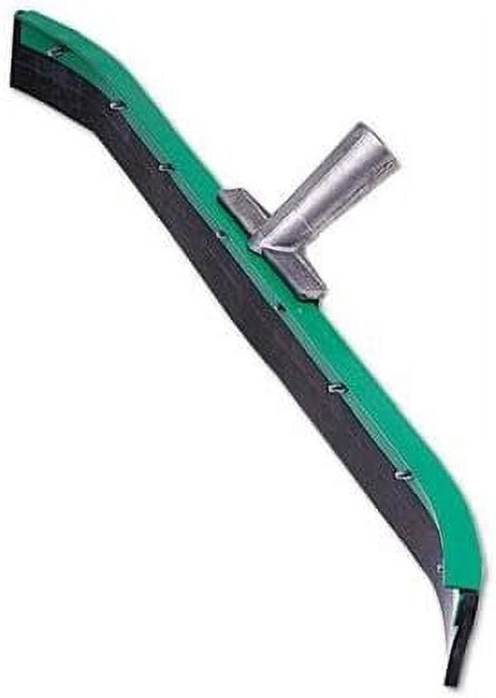 Curved Floor Squeegee, 36" Wide Blade, Black Rubber, Insert Socket - Walmart.com