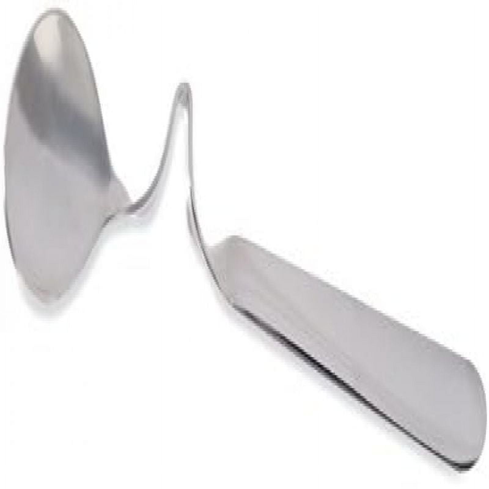 Curved Handle Design Honey Spoons, Stainless Steel Teaspoon Set, Wide ...
