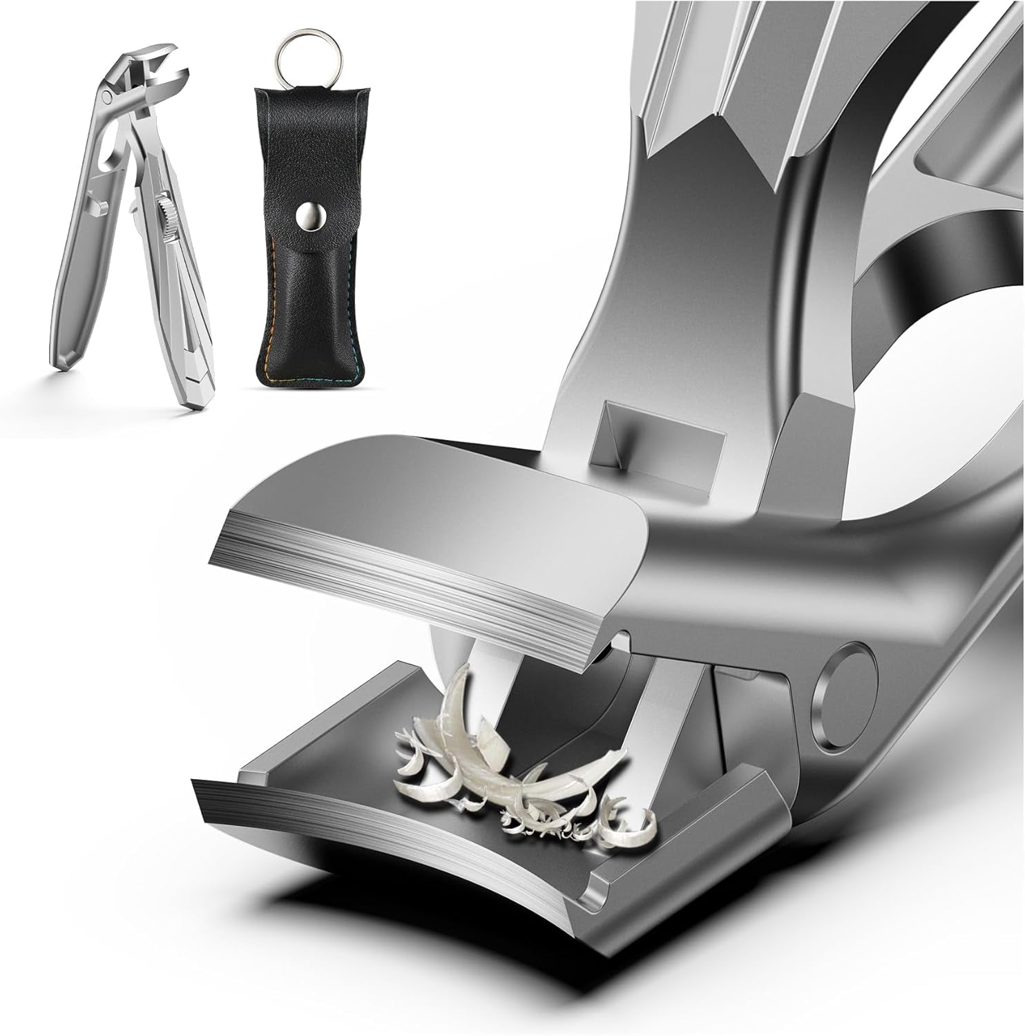 Curved Head Toe Nail Clippers for Thick Nails for Seniors - Ergonomic ...