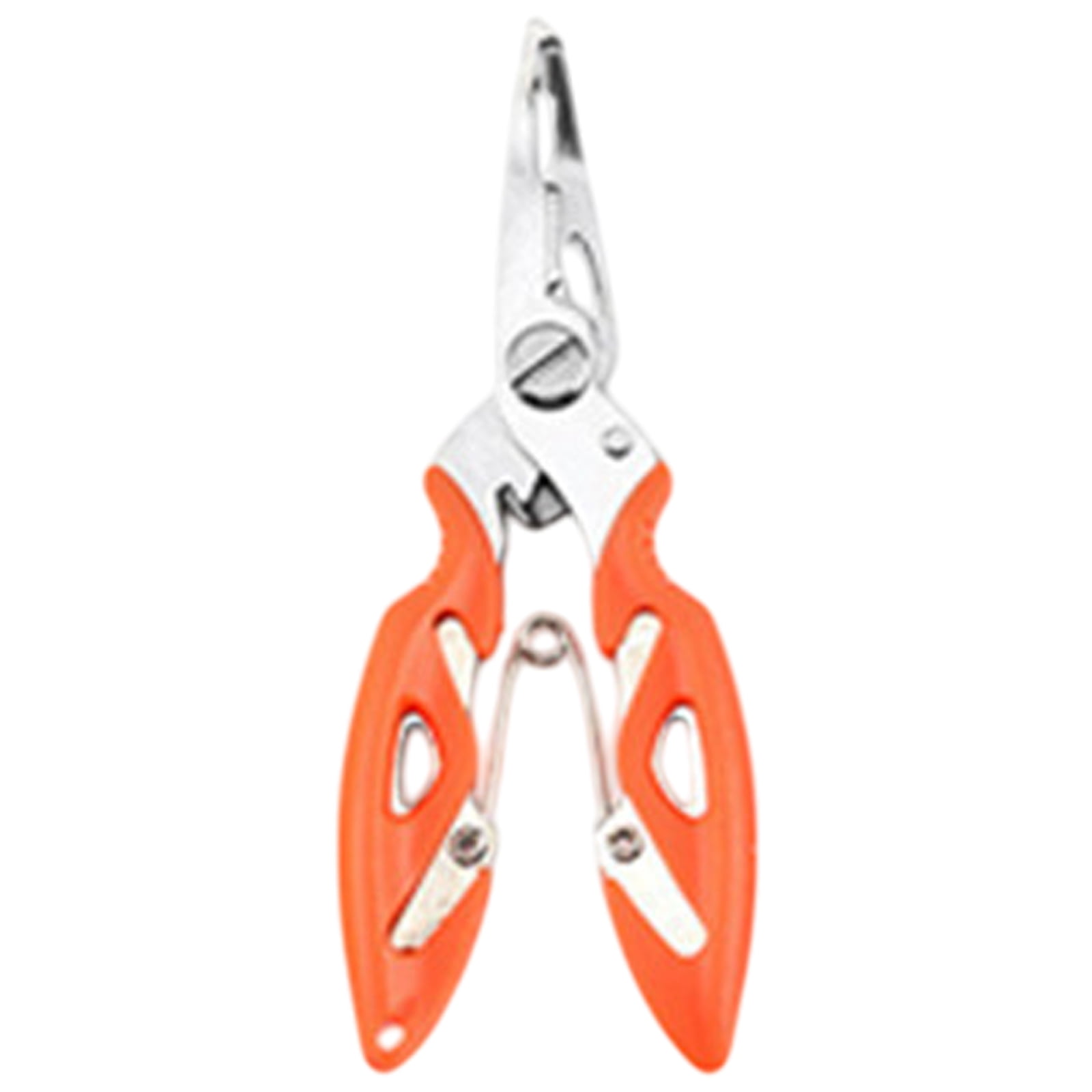 Curved Mouth Fishing Pliers Hook Remover Braided Fishing Line Cutter ...