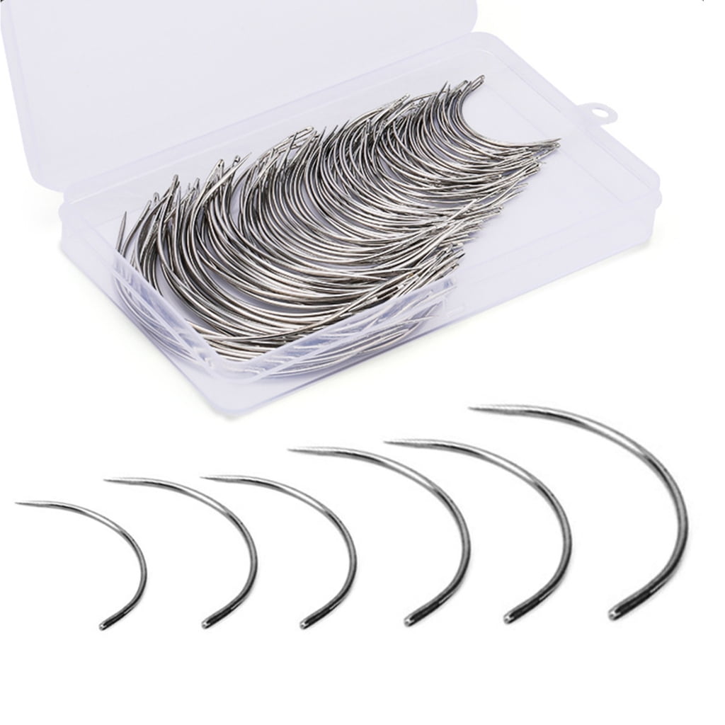 Curved Needle Set Saddles Needle Leather Sewing Needle Upholstery ...