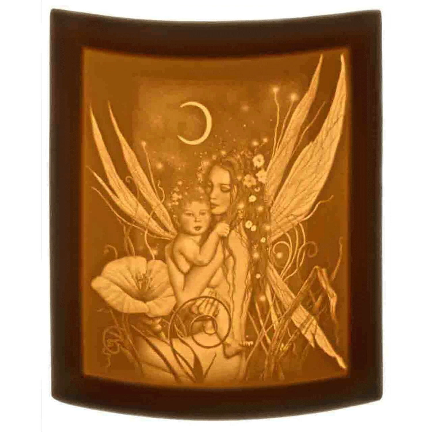 Curved Night Light - Porcelain Lithophane Night Light - Walmart.com
