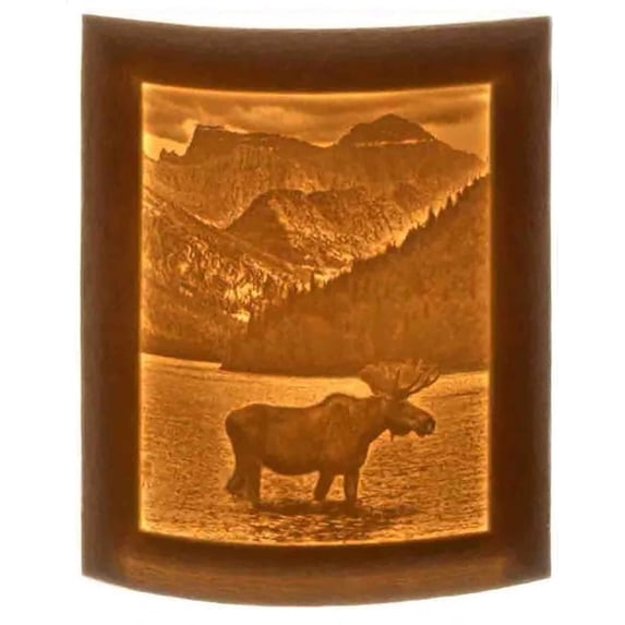 Curved Night Light - Porcelain Lithophane Night Light - Walmart.com