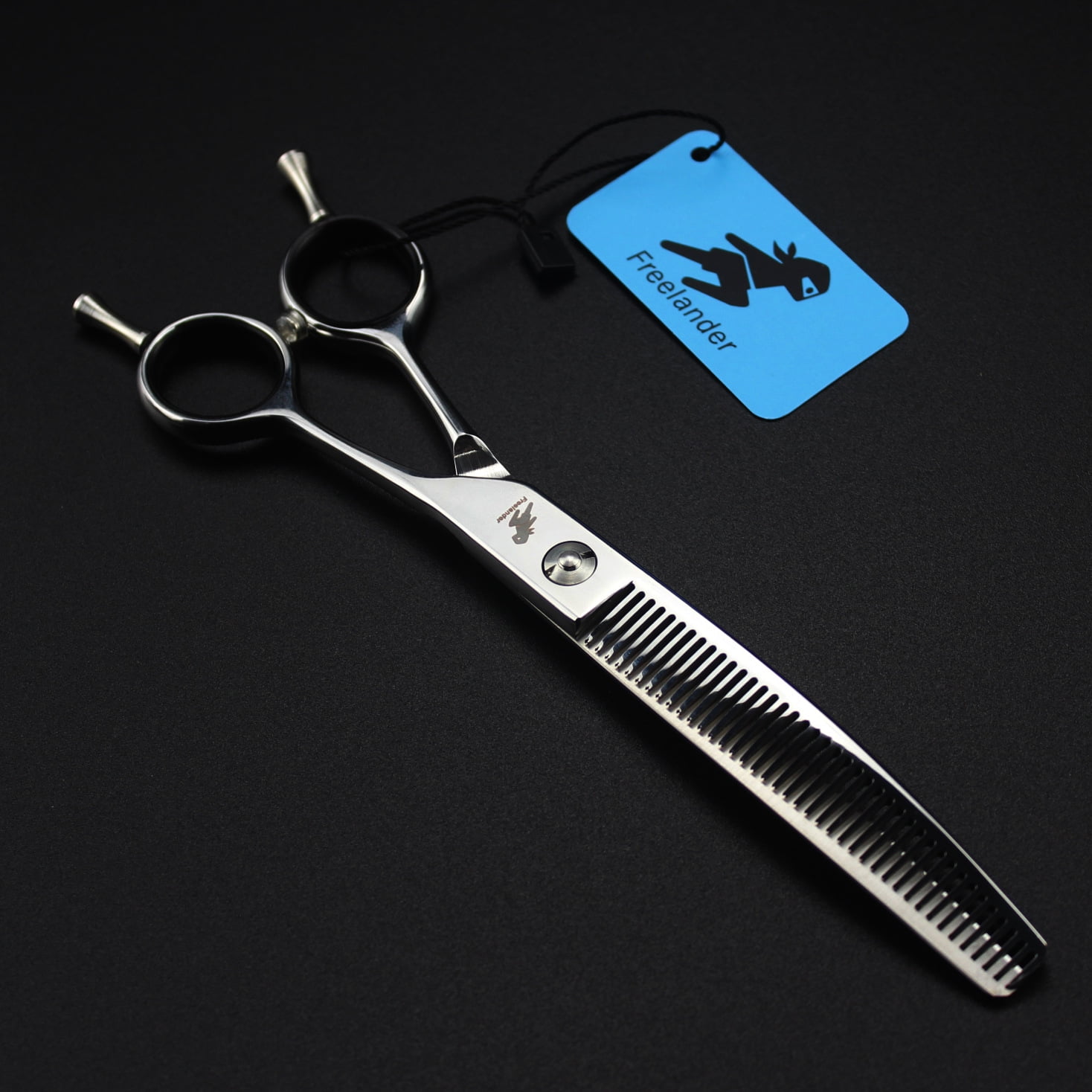 Curved Pet Grooming Thinning Shears 7.0 Inch - TTOOGO 45% Fishbone ...