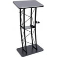 Curved Podium, Podium Stand Portable Church Pulpit Pulpit Lectern for ...