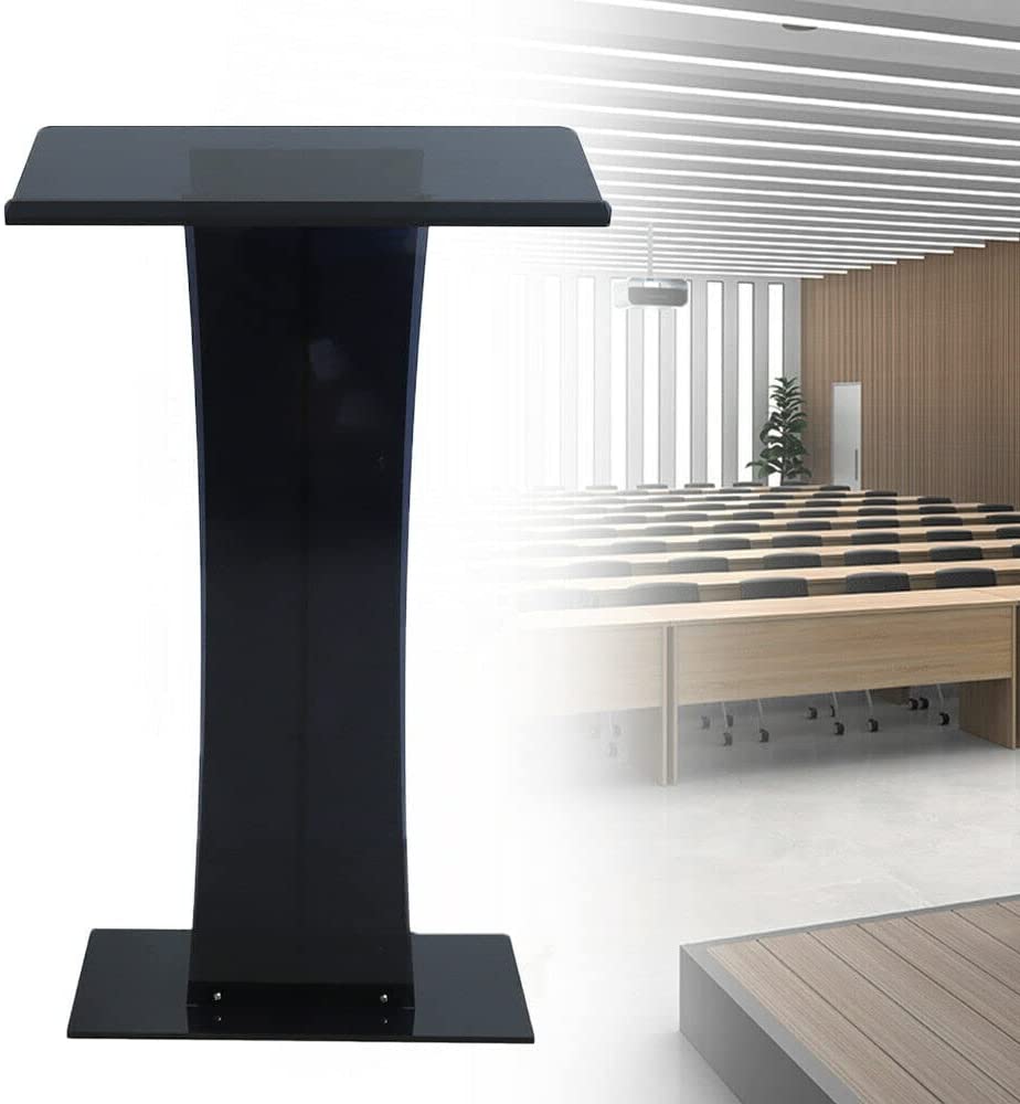 Curved Podium Stand for Churches, Metal Wood Pulpits for Churches ...