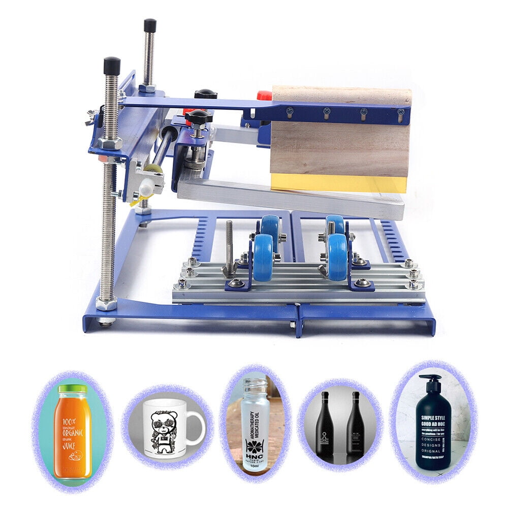 Curved Screen Printing Machine Cylindrical & Conical Printer for Pens ...