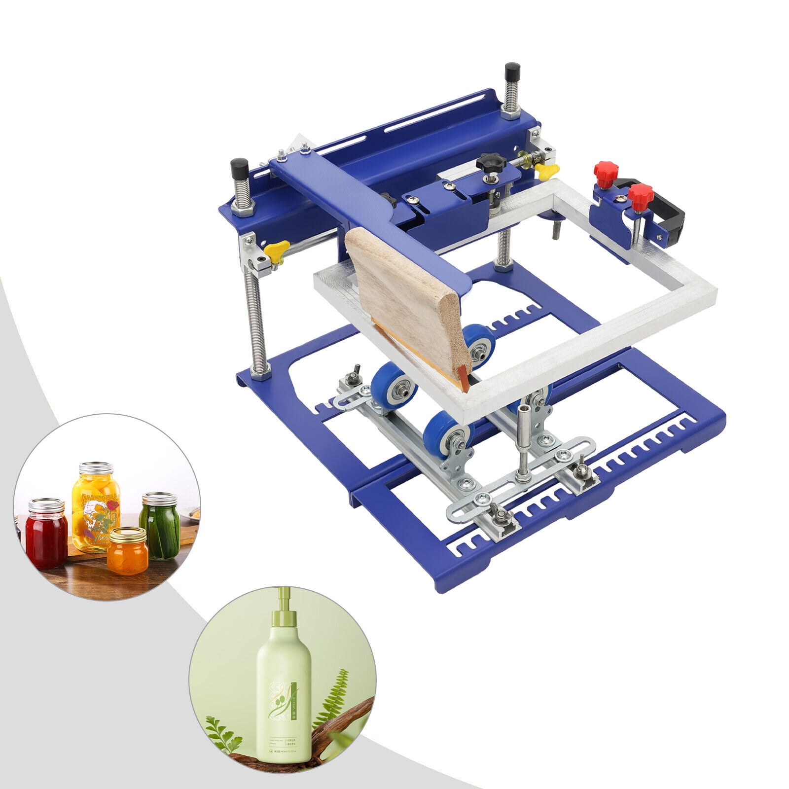 Curved Screen Printing Machine, Manual Cylinder Bottle Cup Press ...