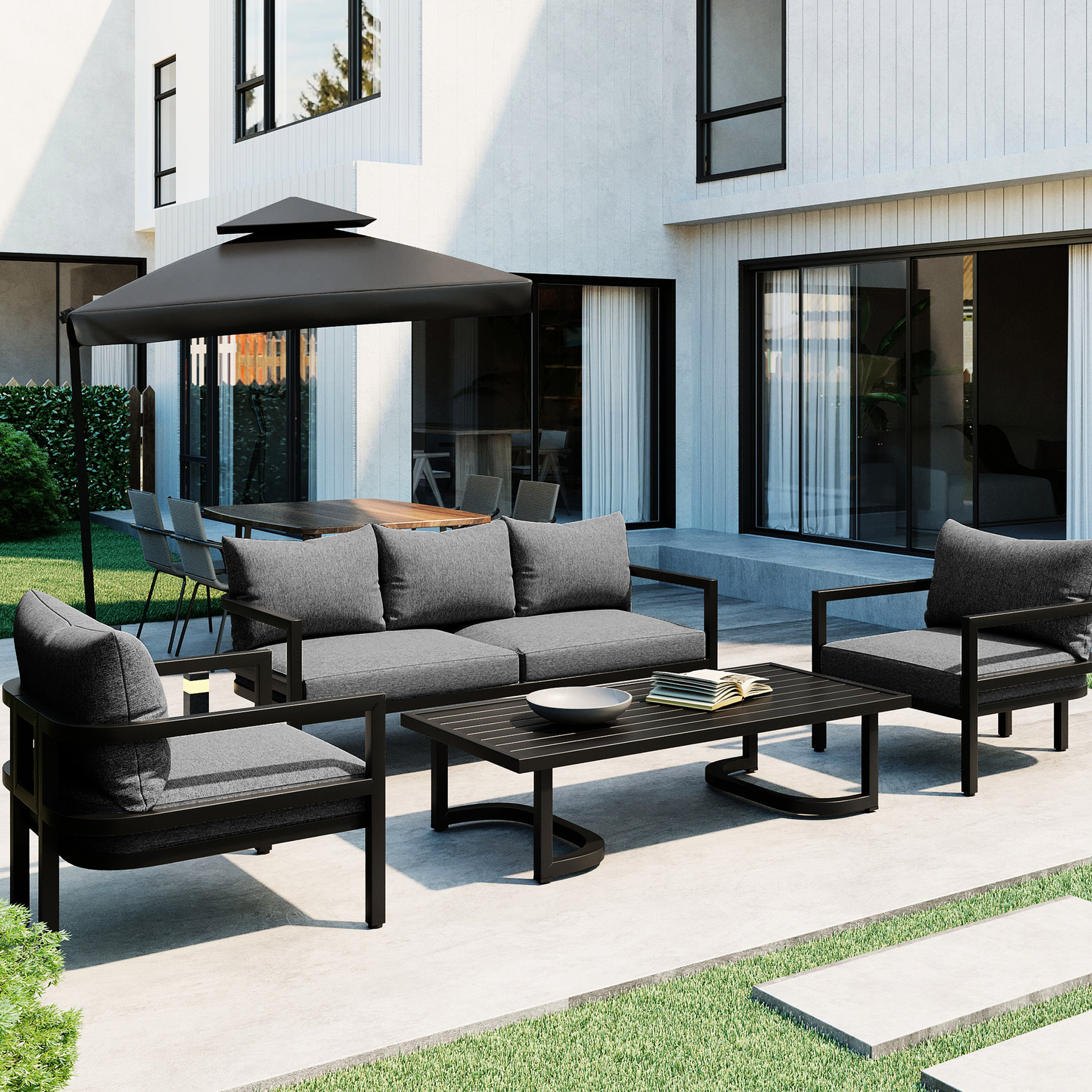 Curved Seats - Anti-uv Resistance - Outdoor Entertaining - Luxury and ...