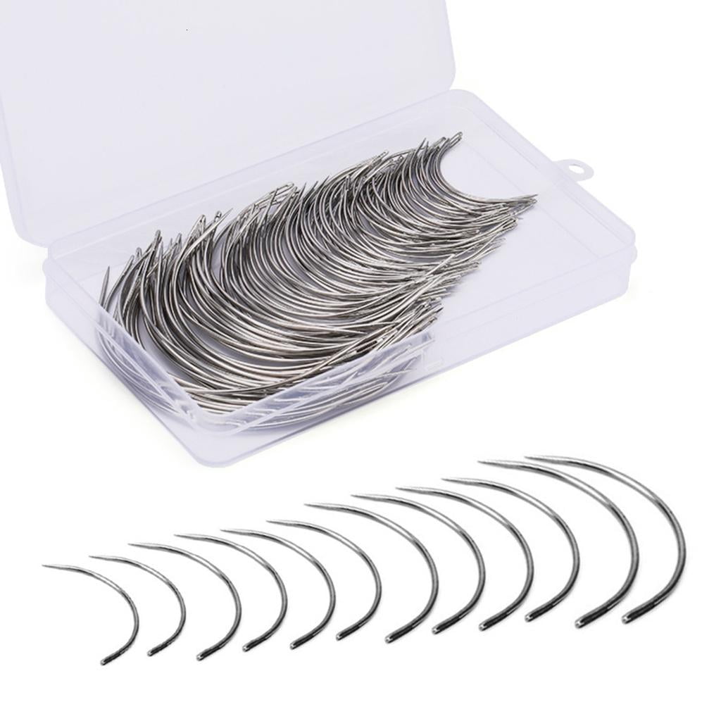Upholstery Needle Curved Needle Sewing Needle Set Saddles Needle Round ...