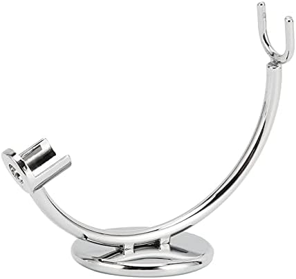 Curved Shaver Stand, Stainless Steel Single Head Shaving Brush Holder ...