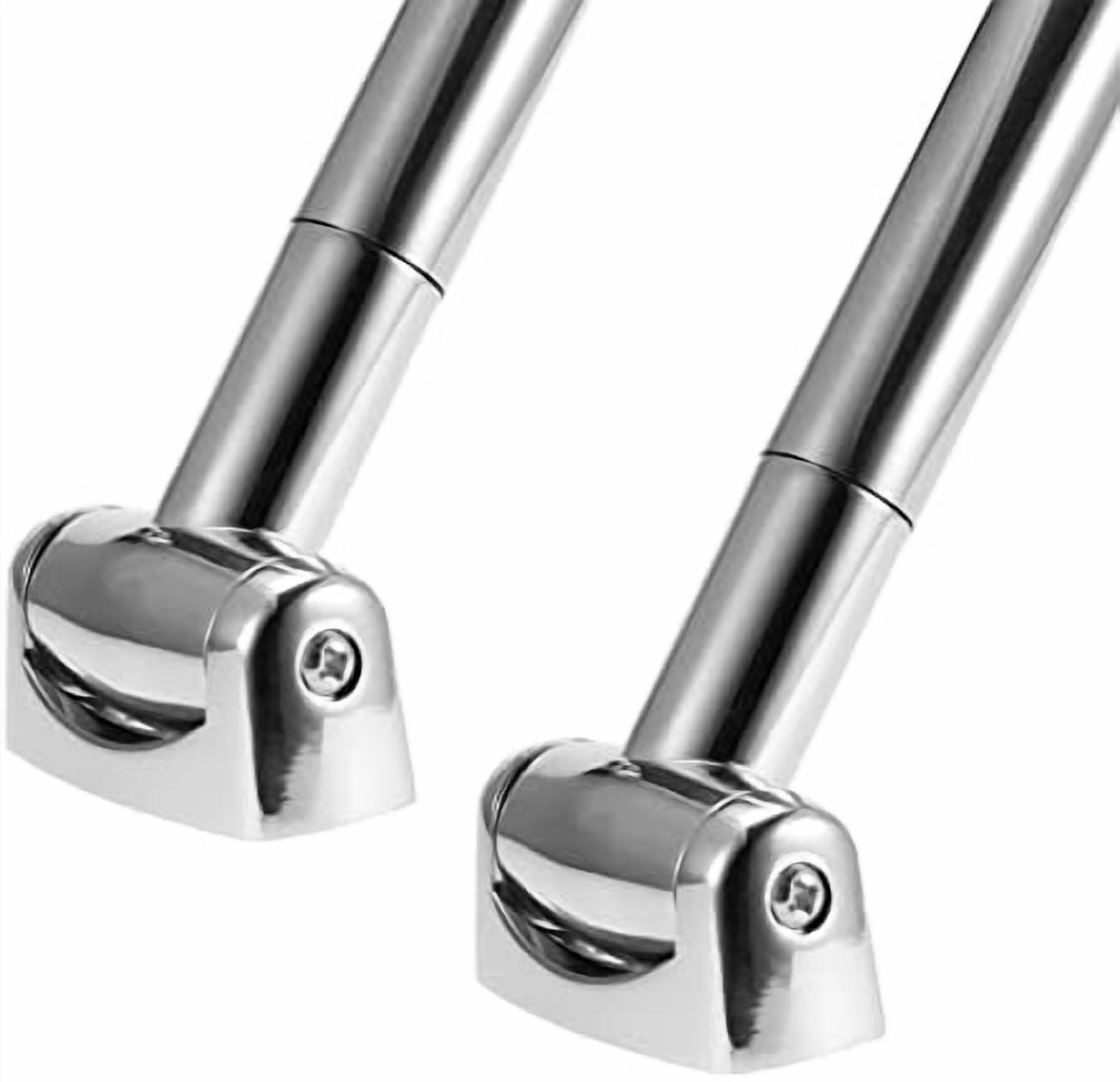 Curved Shower Curtain Rod, 42-72 inches (2-Pack) Extra Wide Round ...