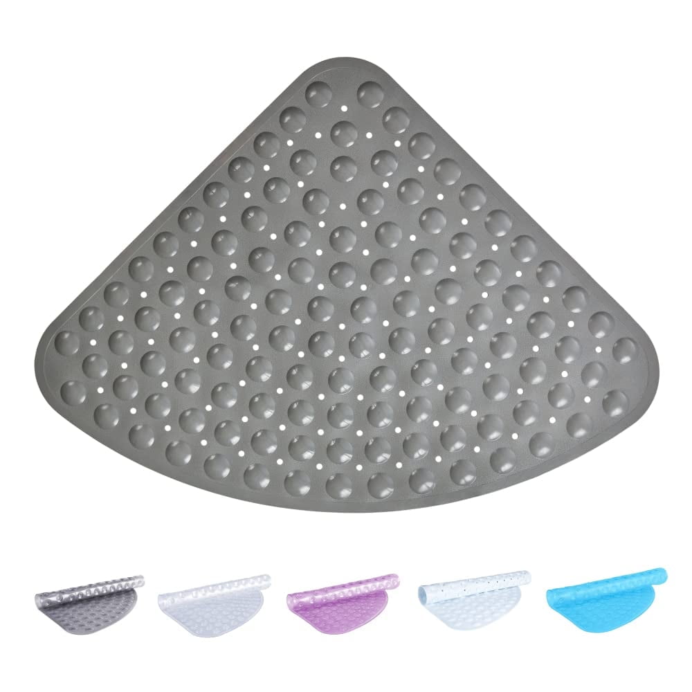 Curved Shower Mat Non Slip And Machine Washable Quadrant Bath - Walmart.com
