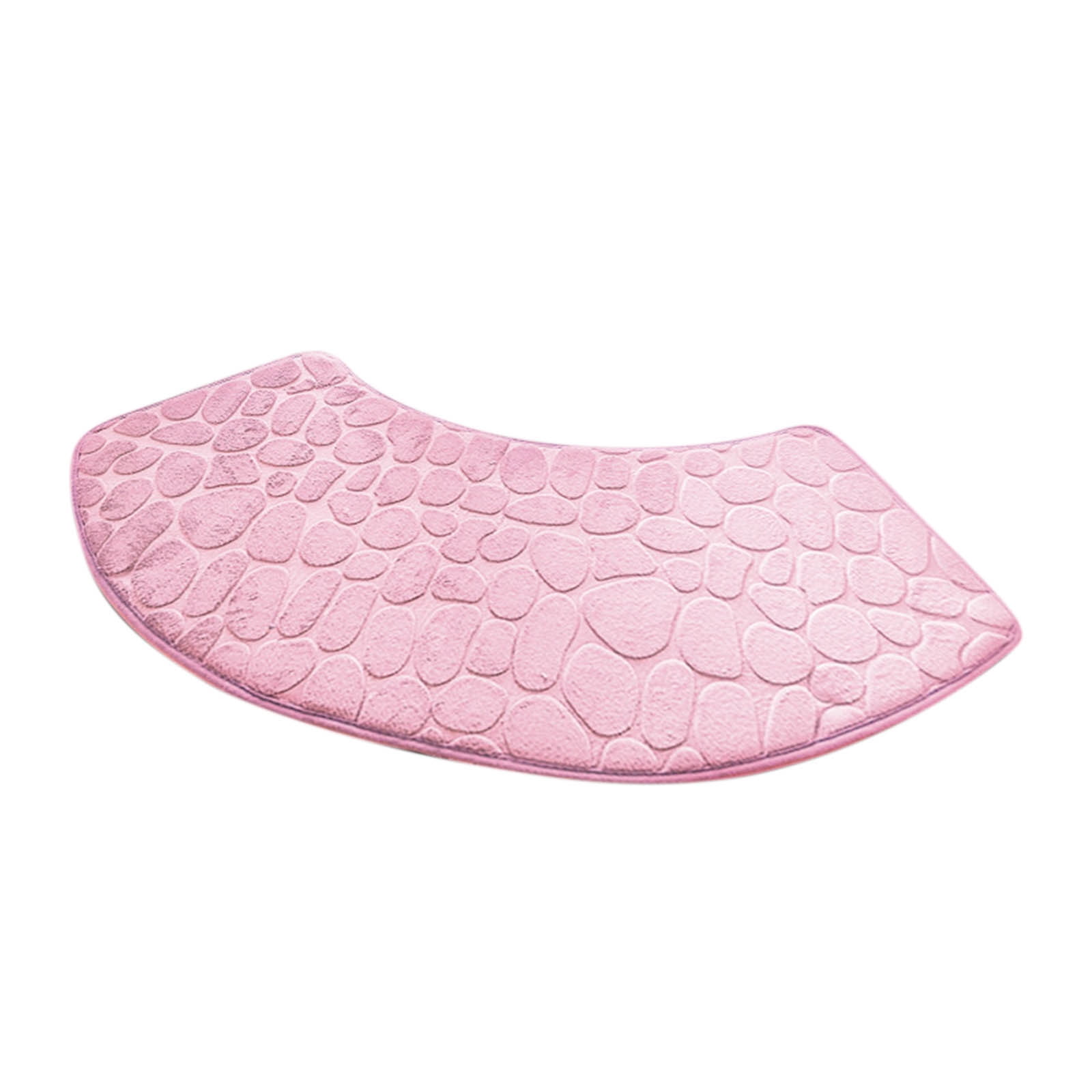 Curved Shower Mat, Non-Slip Quadrant Shower Mat, Super Absorbent Corner ...