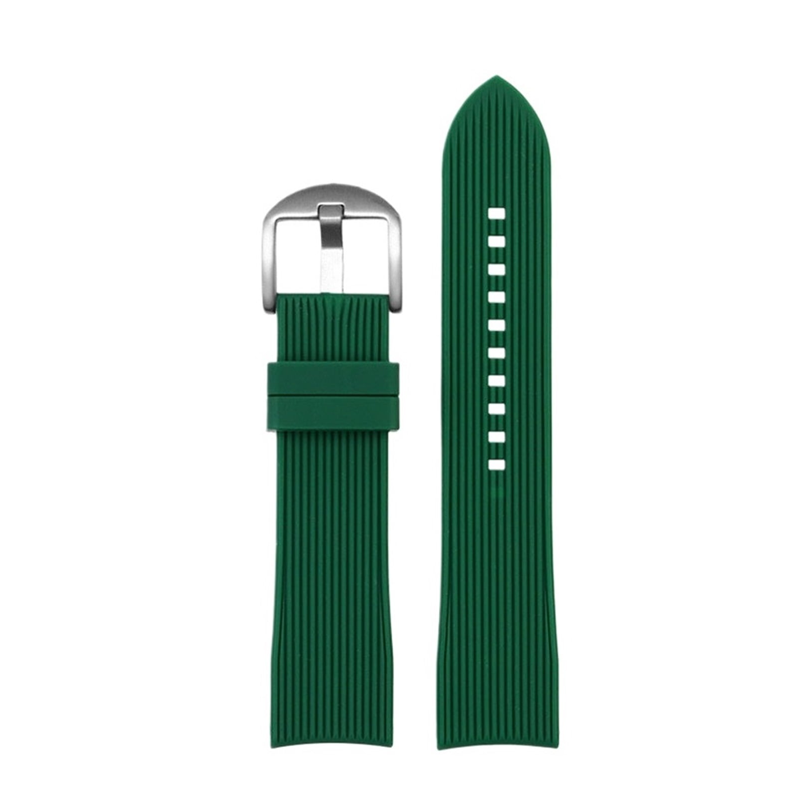 Curved Silicone Watch Strap Fit For C-asio EFR-303 ECB900 Fit For ...
