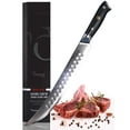 Curved Slicer (Butcher) Knife 10 Inch - Damascus Japanese VG10 Super ...