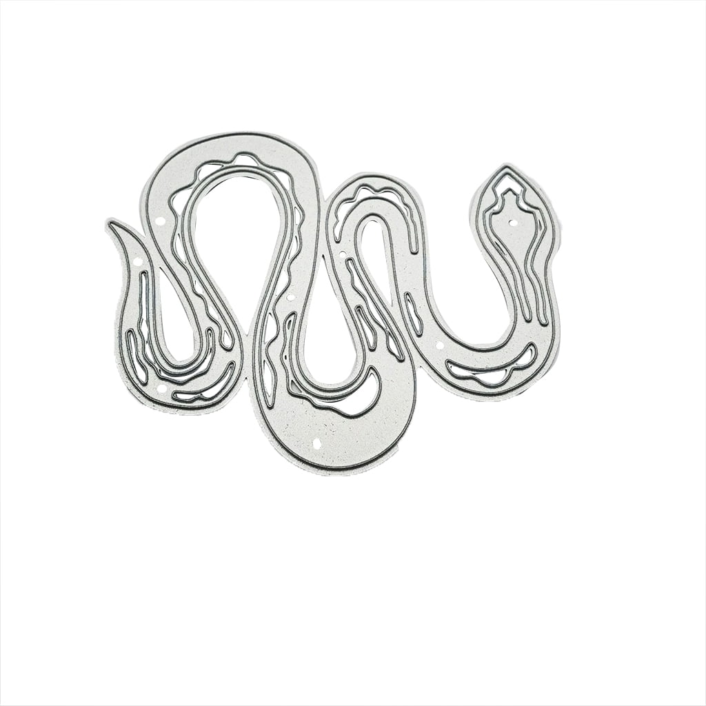 Curved Snake Carbon Steel Cutting Dies Scrapbooking Photo Album ...