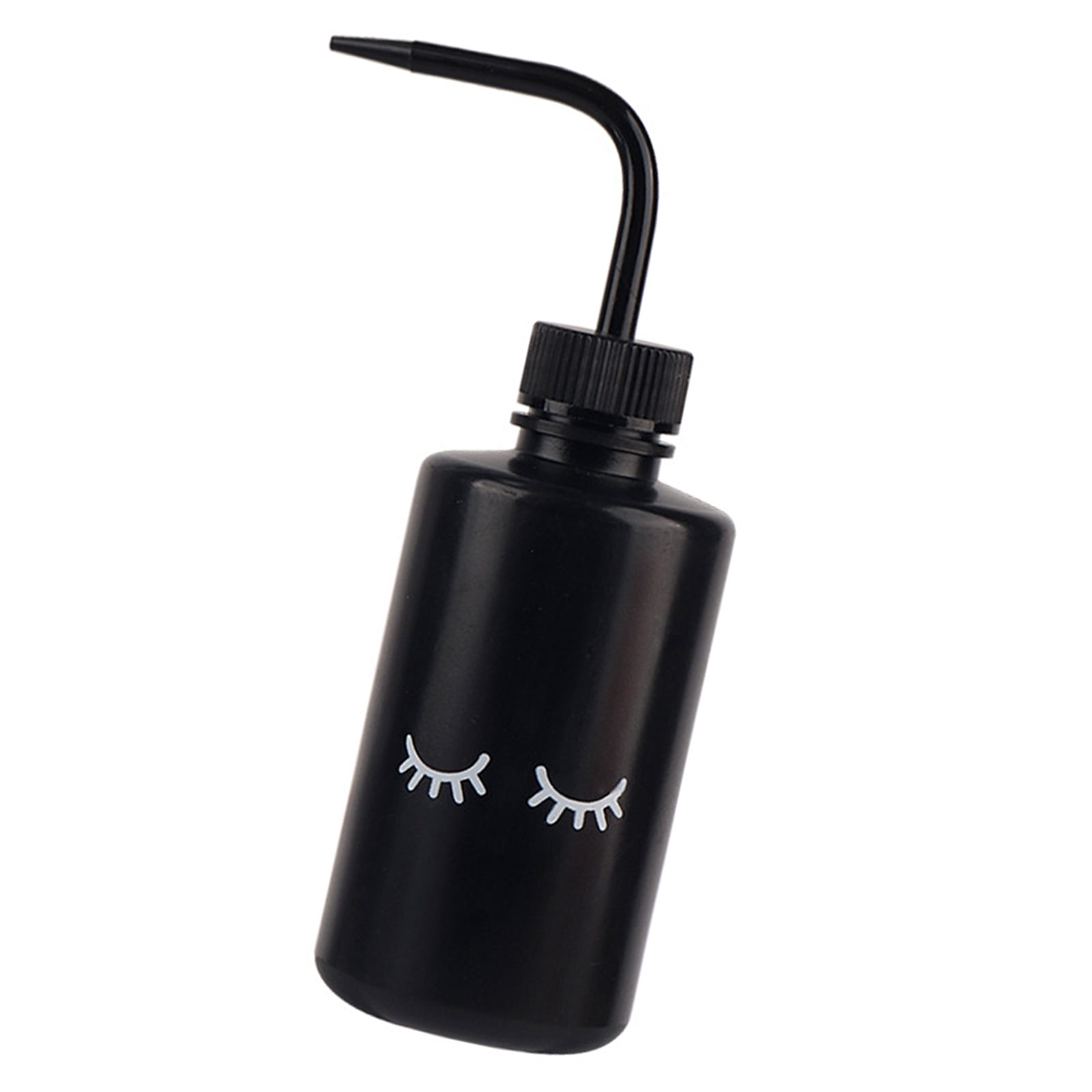 Curved Spout Eyelash Cleansing Bottle Water Squeeze Dropper For Precise ...