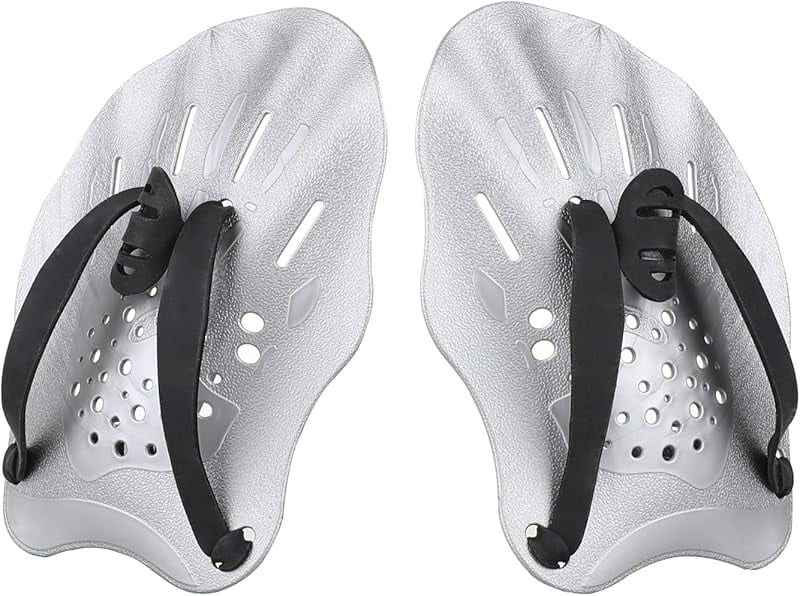 Curved Swim Hand Paddles,Upper Body Strength Swim Training Power ...