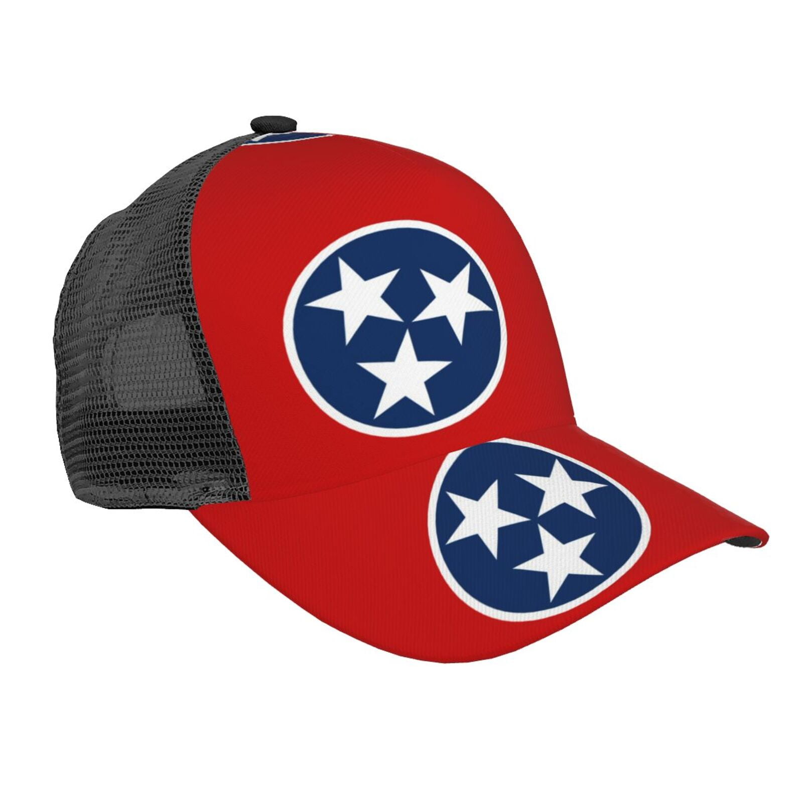 Curved Trucker Hat Tennessee Flag Adjustable Mesh Back Baseball ...