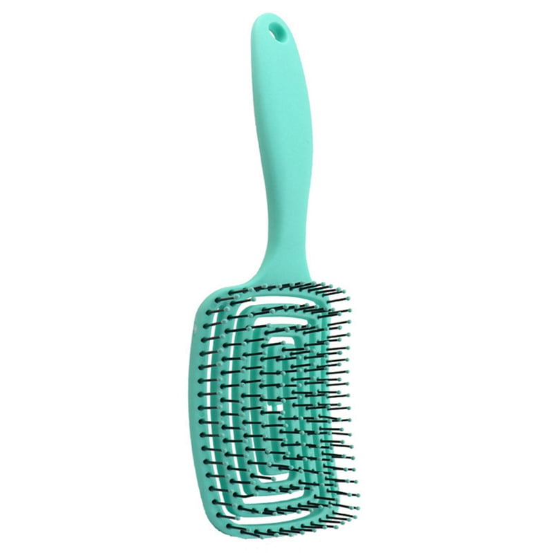 Curved Vented Hair Brushes for Women, Anti Frizz Hair Detangling Brush ...